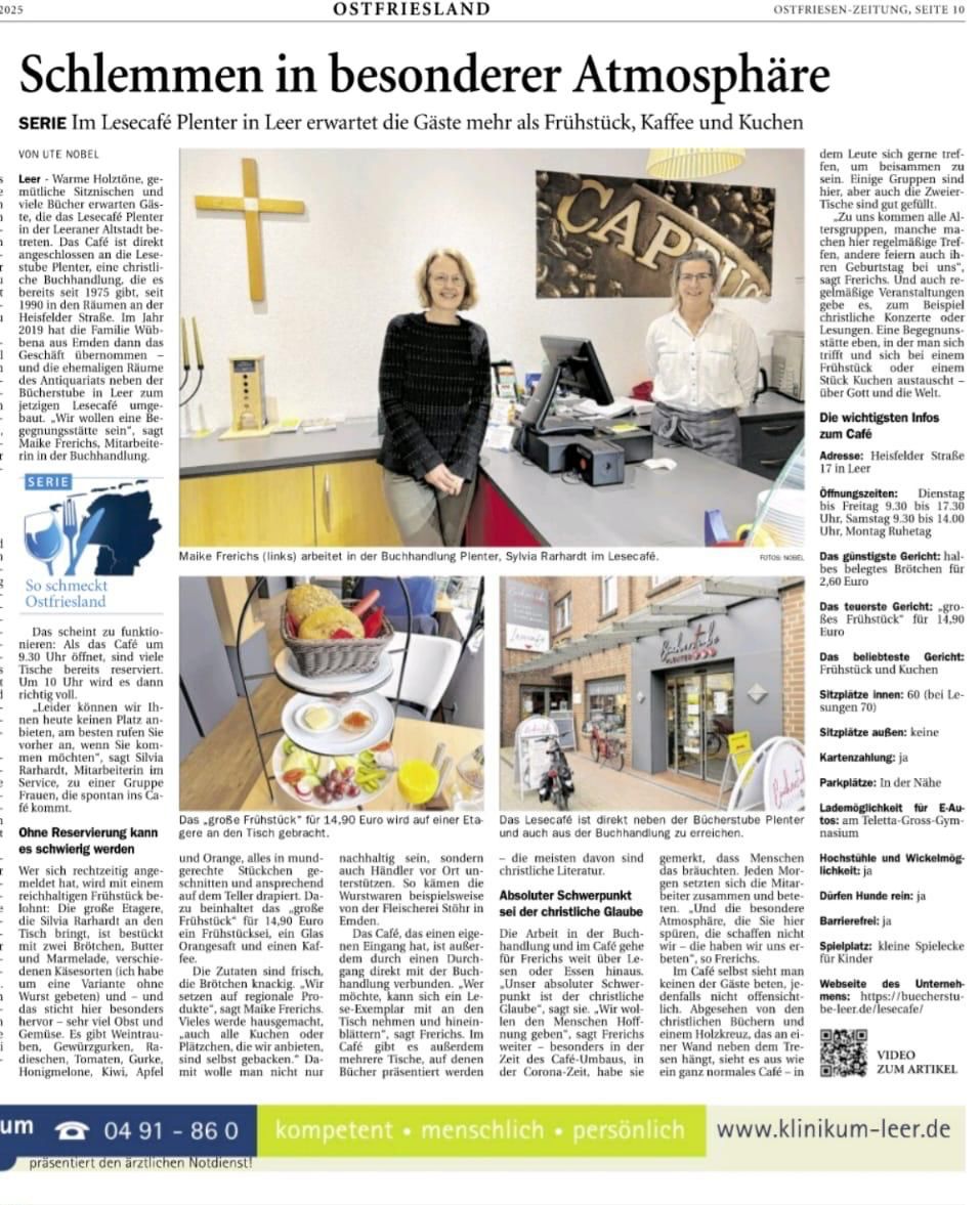 Lesecafe - Bücherstube Plenter